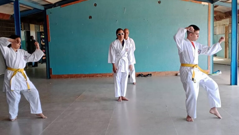 Realizan exhibición de Parakarate como antesala al 74 aniversario de la ...